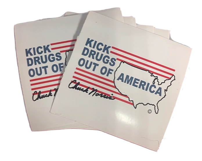 Kick Drugs Out Of America Sticker – Kickstart Kids