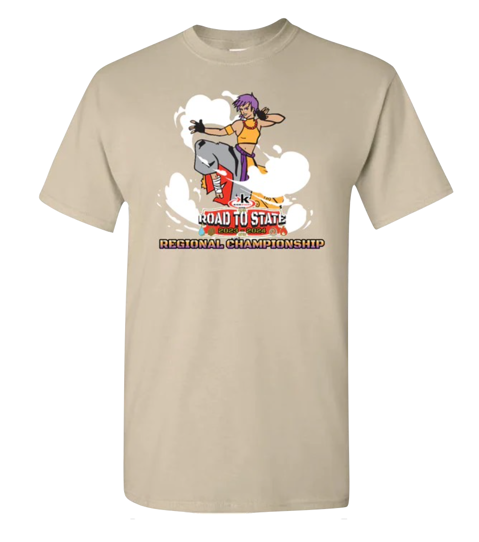 2024 Road to State Regional Championship T-Shirt – Kickstart Kids